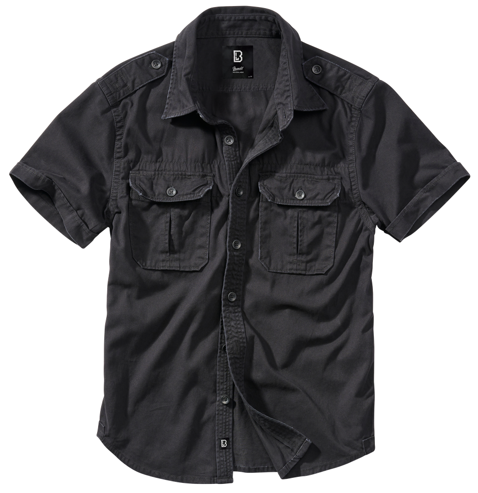 Vintage Shirt Short Sleeve | olive | S | 4024.1.S