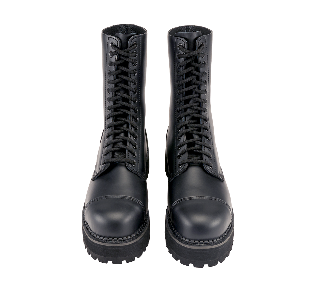 Plateau Phantom 14 Eyelet Boots | black | 5 | 9073.11002.5