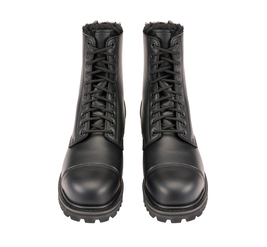 Phantom Fur Liner 10 Eye Boot | black | 9 | 9082.2.9
